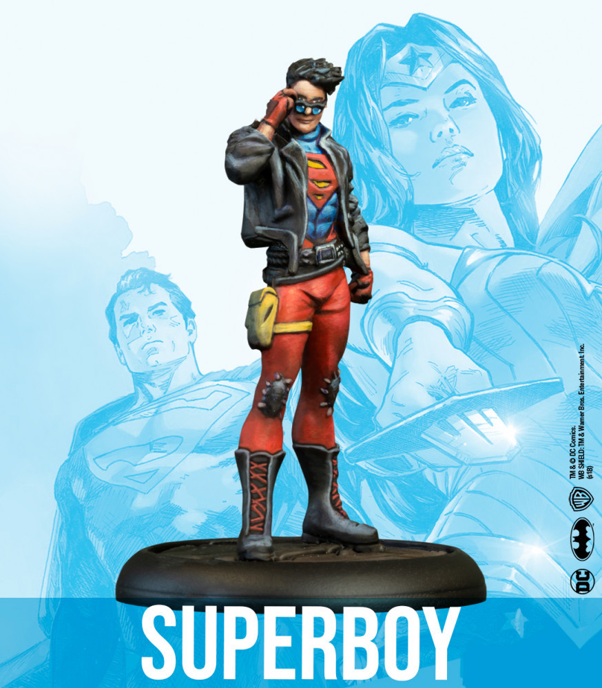 Knight Models DC Universe: Superboy & Steel | at Mighty Ape NZ