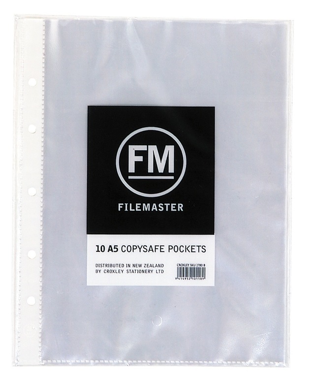 Buy FM Copysafe Pocket - A5 40 Micron Hangsell (Pack 10) at Mighty Ape NZ