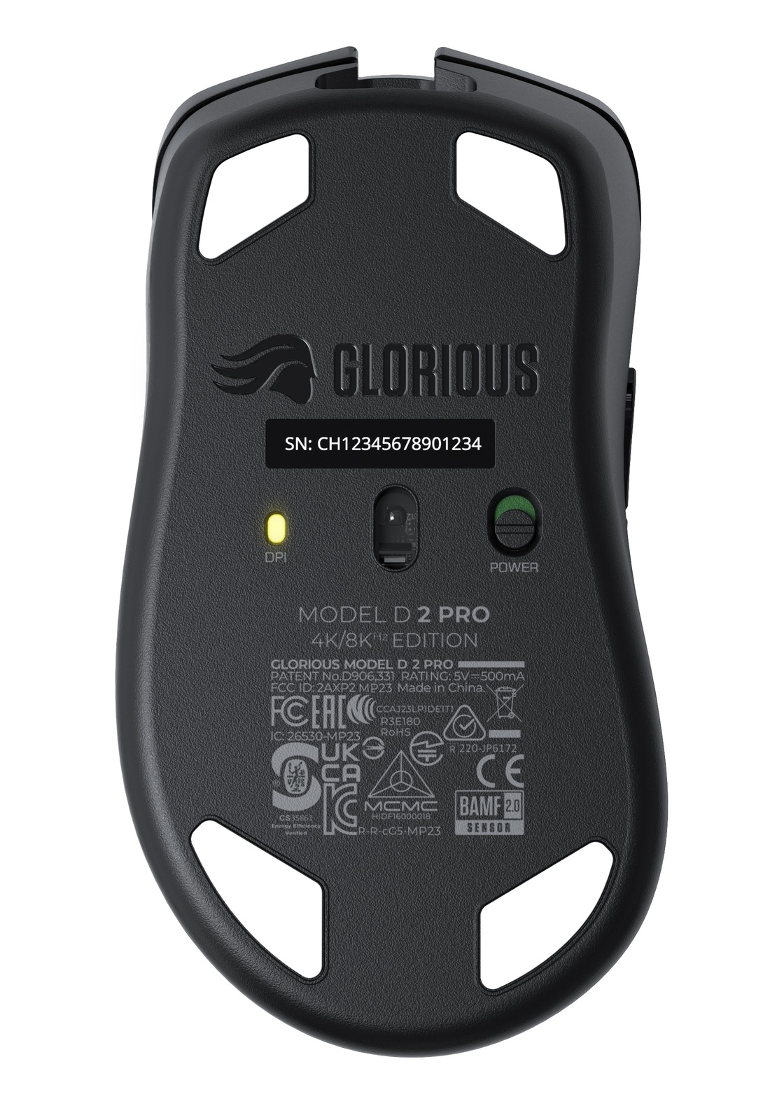 Glorious Model D 2 PRO Wireless Gaming Mouse - 4K/8K Polling | PC | Pre ...