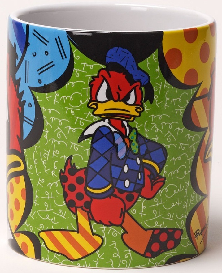 Romero Britto - Donald Duck Mug Images at Mighty Ape NZ