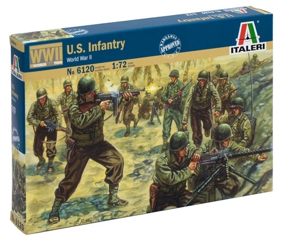 1:72 U.S. Infantry - Model Kit | at Mighty Ape NZ
