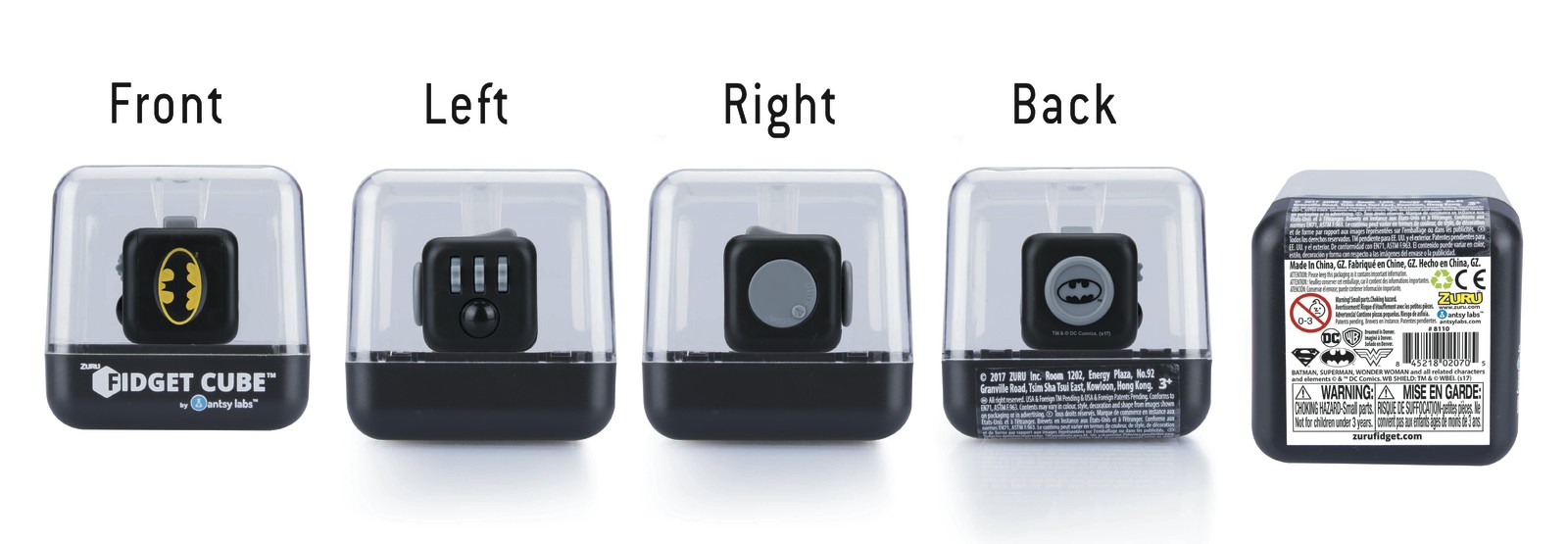 Buy Zuru DC Comics Fidget Cube (Batman) at Mighty Ape NZ