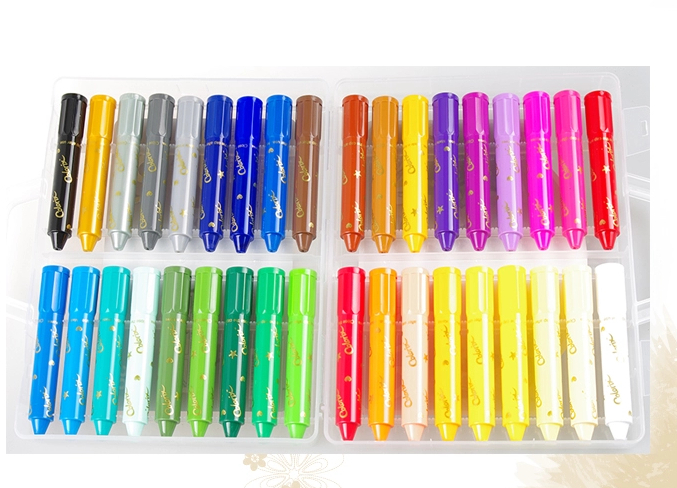 Buy AMOS Colorix 3-in-1 Silky Crayon - 36 Colours at Mighty Ape NZ