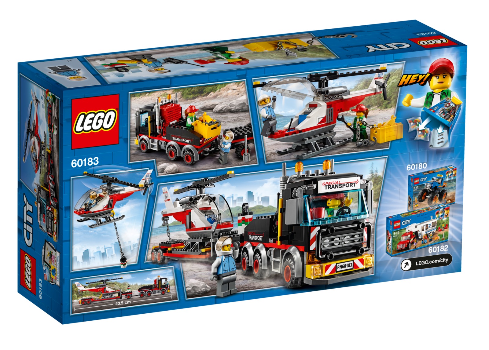 Buy LEGO City: Heavy Cargo Transport (60183) at Mighty Ape Australia