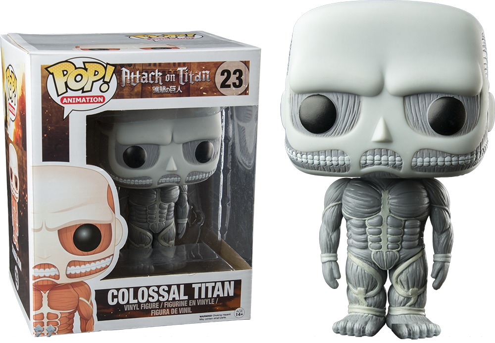 Colossal Titan (B&W) - 6" Pop! Vinyl Figure | at Mighty Ape NZ