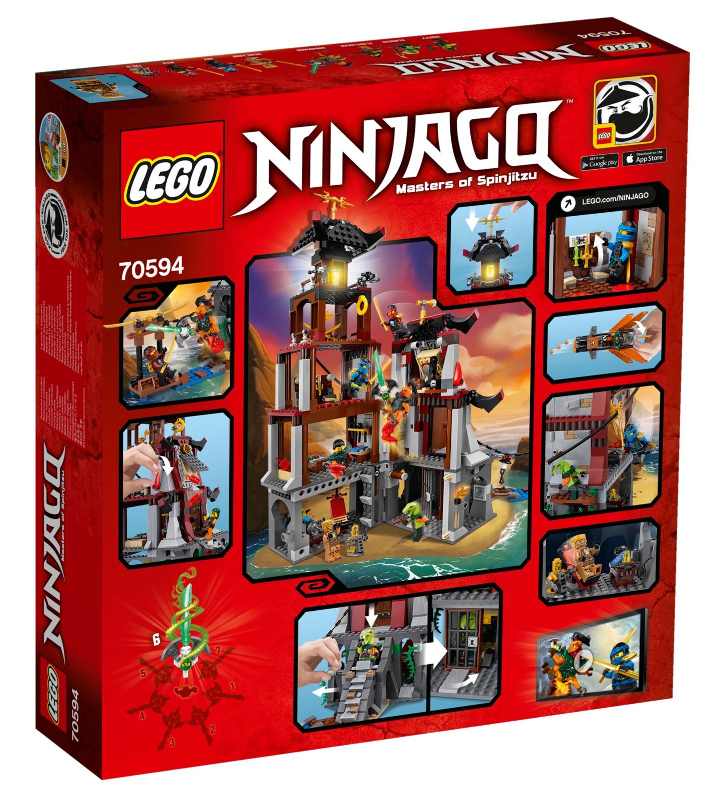 Buy LEGO Ninjago - The Lighthouse Siege (70594) at Mighty Ape NZ