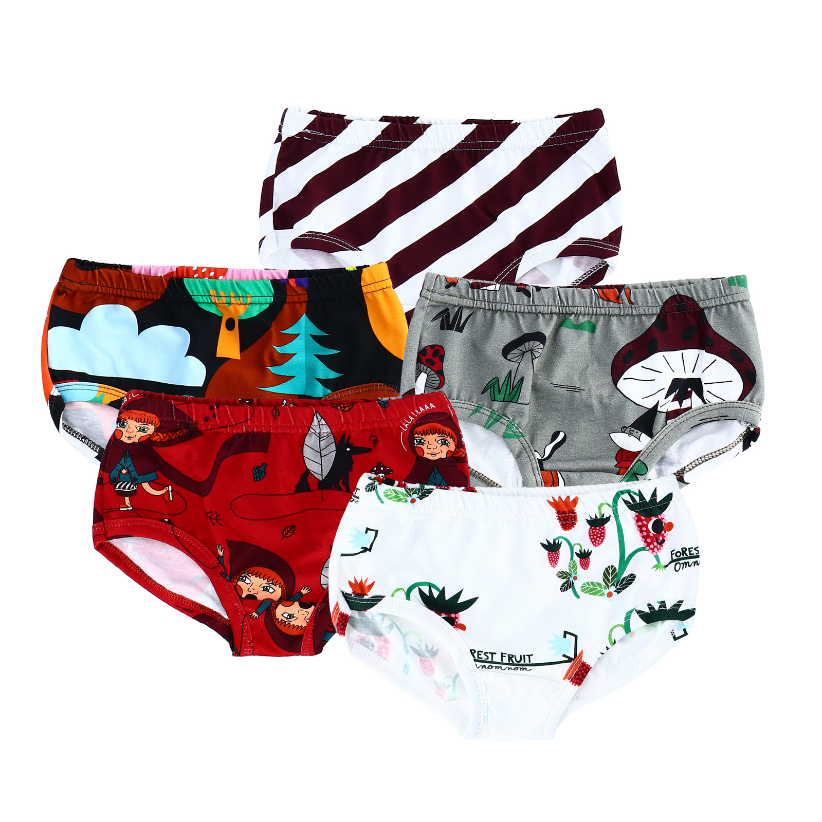Briefs Set of 5 - (3-5 Years) | Boy's | at Mighty Ape NZ