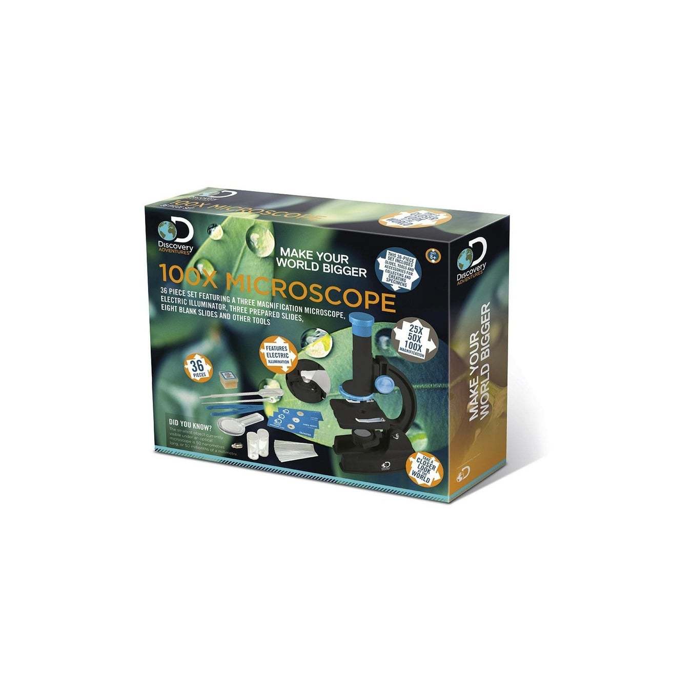 Buy Discovery: 100X microscope (36 Piece Set) at Mighty Ape NZ