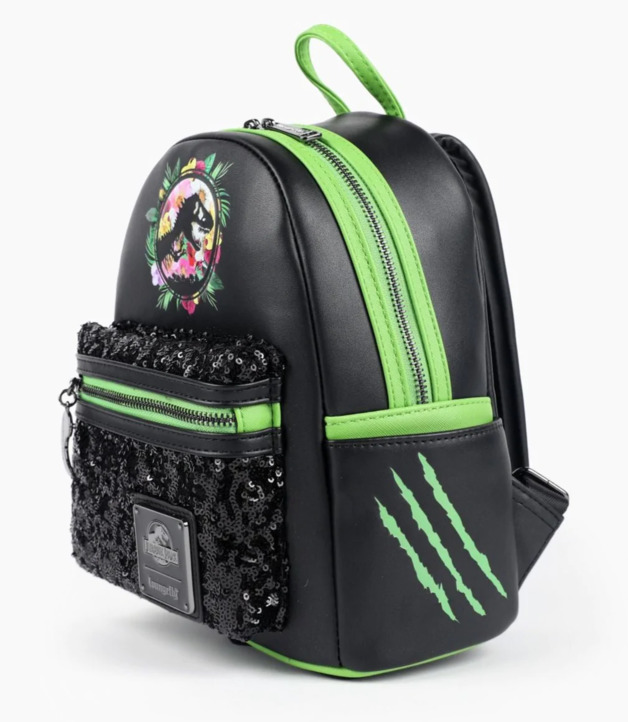 Loungefly: Jurassic Park - Floral Logo Backpack | Women's | at Mighty ...