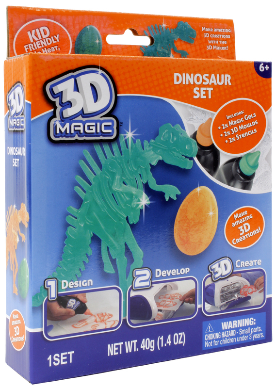 Buy 3D Magic: Theme Pack - Dinosaur Set at Mighty Ape NZ