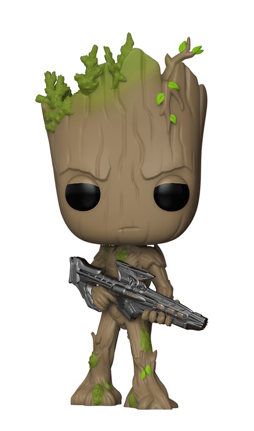 Teen Groot (with Gun) - Pop! Vinyl Figure | at Mighty Ape NZ
