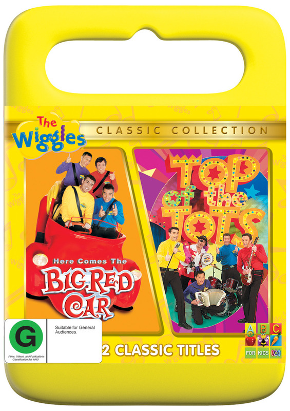 The Wiggles - Here Comes Big Red Car + Top of the Tots (2 on 1) | DVD ...