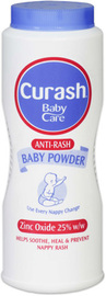 Buy Curash Anti-Rash Baby Powder - 100g at Mighty Ape NZ
