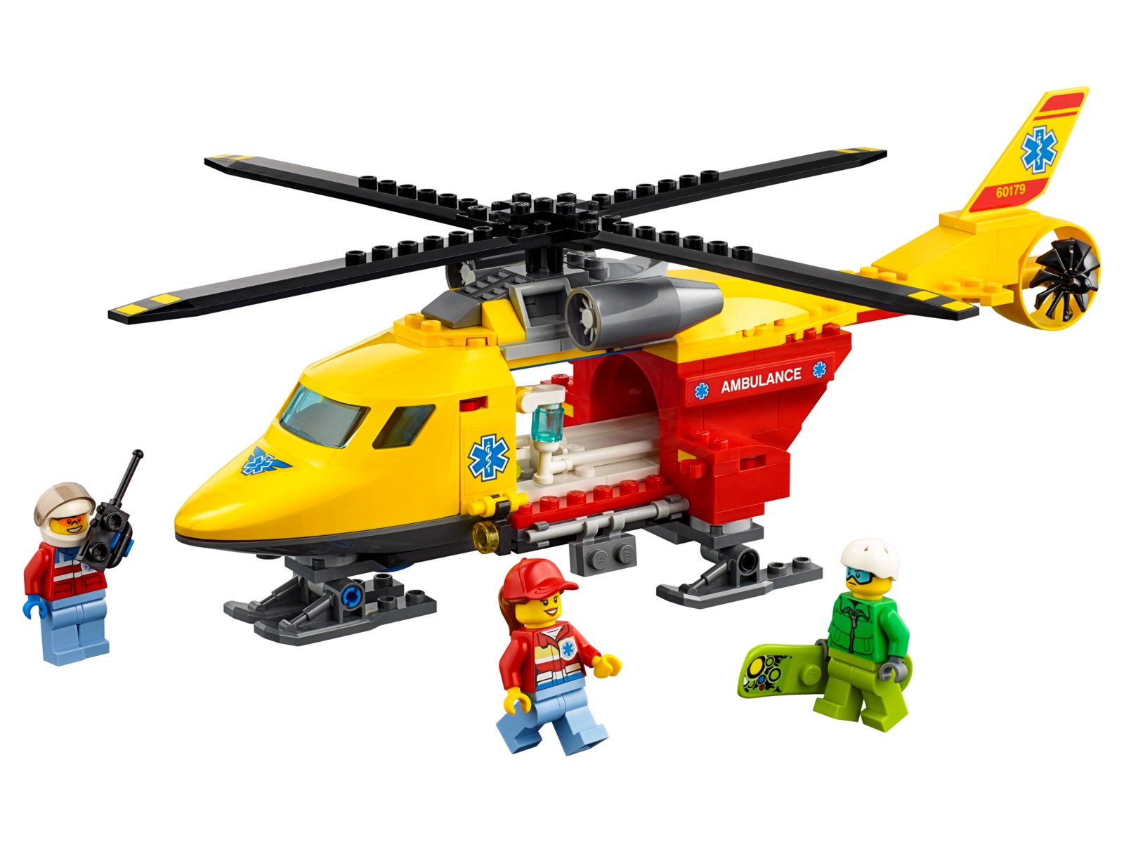 Buy LEGO City: Ambulance Helicopter (60179) at Mighty Ape Australia