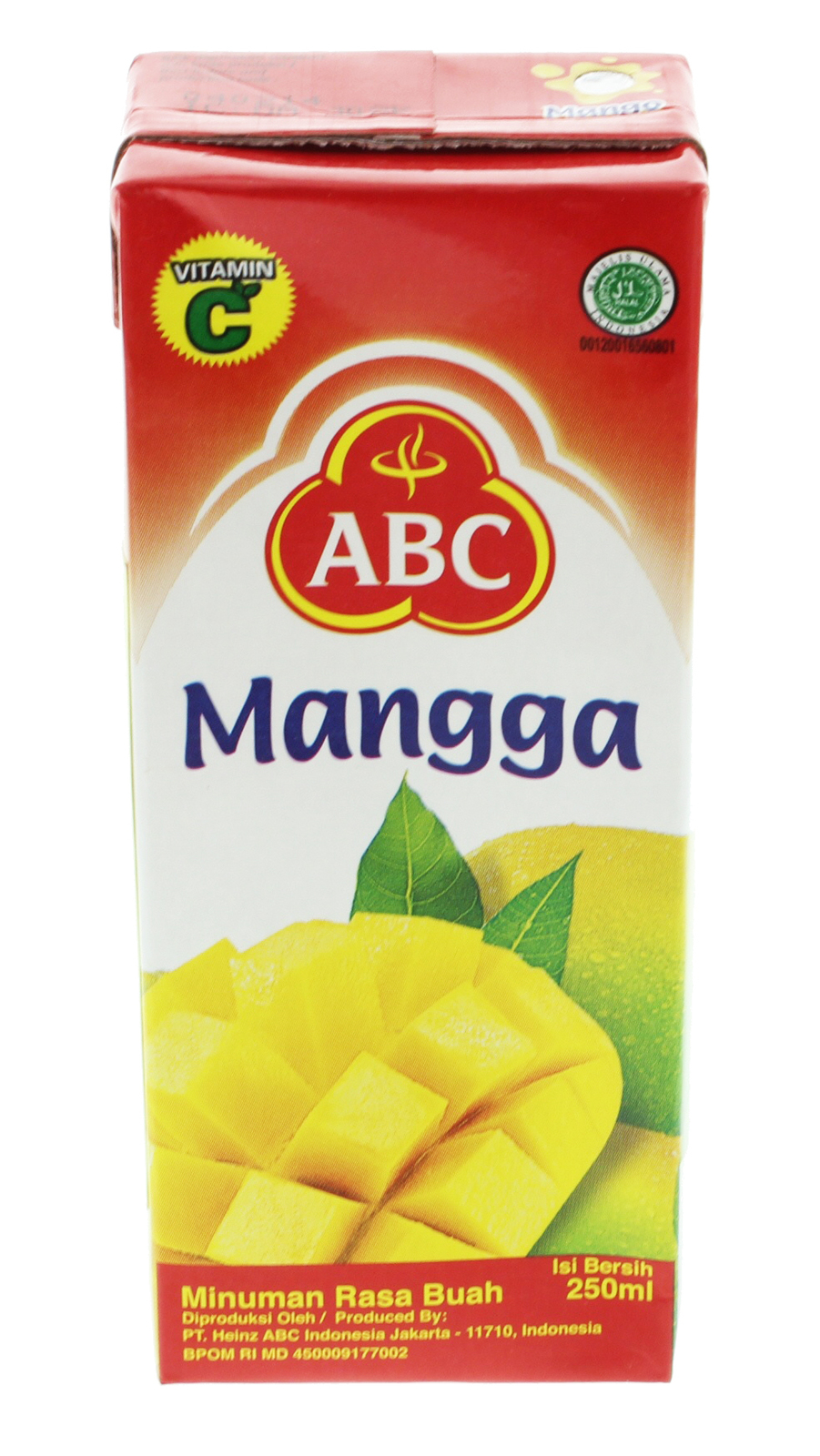 ABC Mangga - Mango Fruit Flav Drink 250ml x24 - Dated Images at Mighty ...