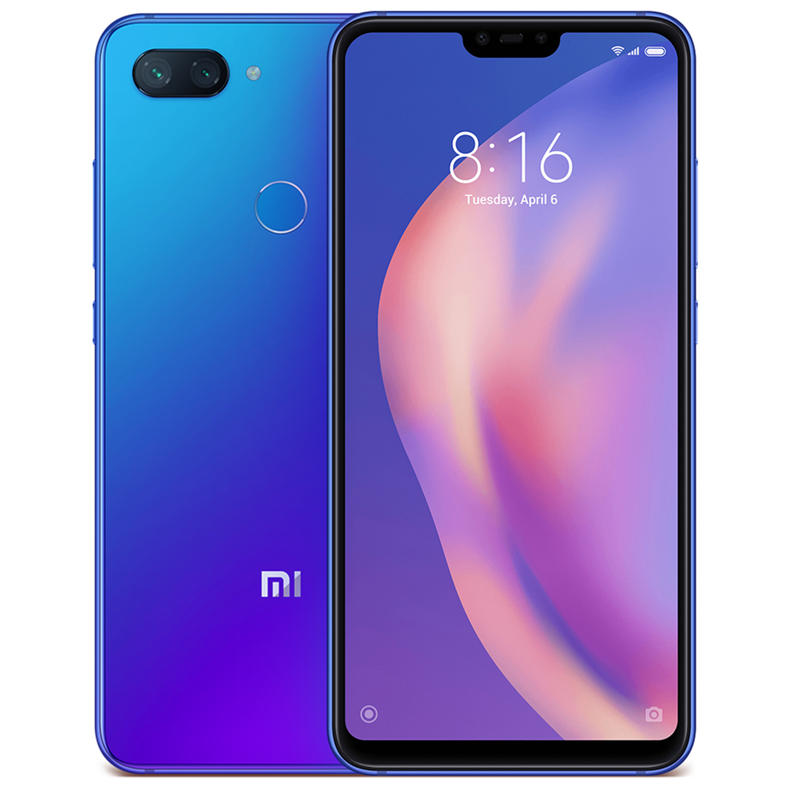 Xiaomi Mi 8 Lite 6GB+128GB - Aurora Blue | at Mighty Ape NZ