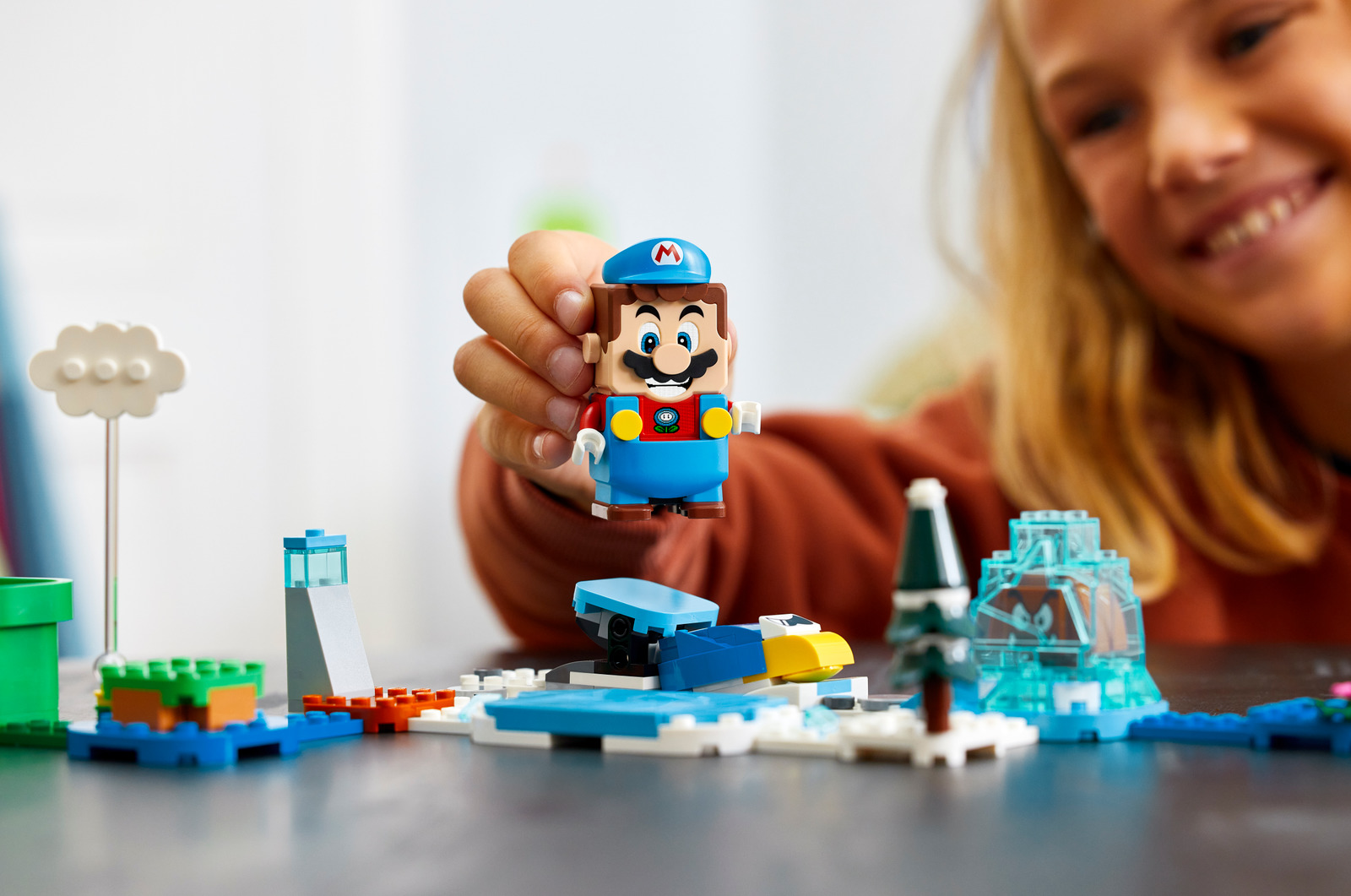 Buy LEGO Super Mario - Ice Mario Suit and Frozen World at Mighty Ape NZ