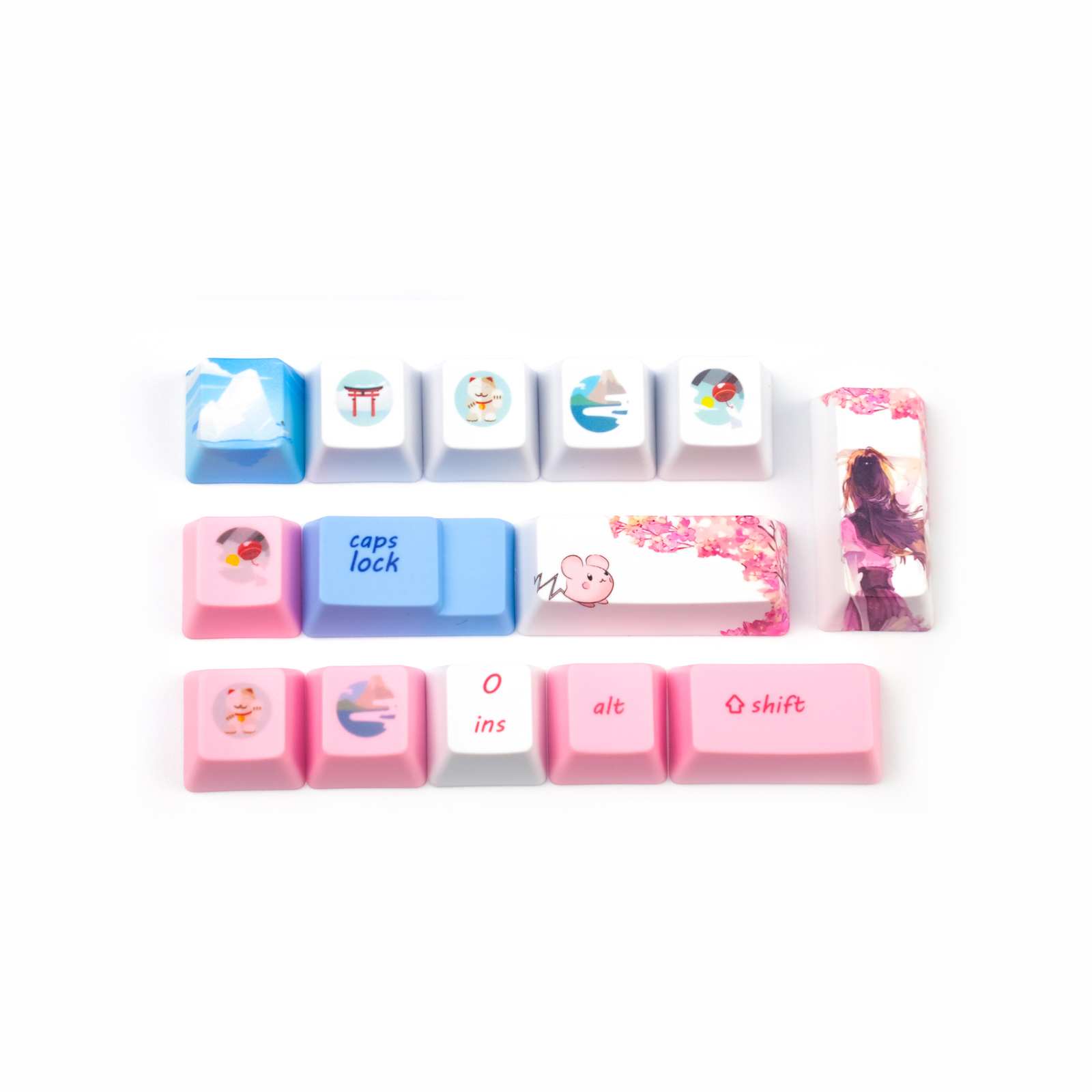KBParadise 118 Key Dye-Sub Keycap Set | at Mighty Ape NZ