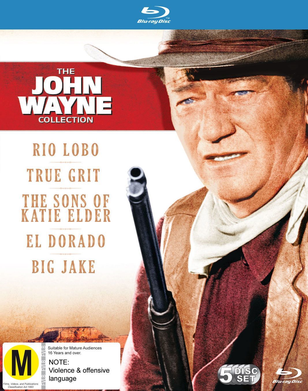 John Wayne Collection | Blu-ray | Buy Now | at Mighty Ape NZ