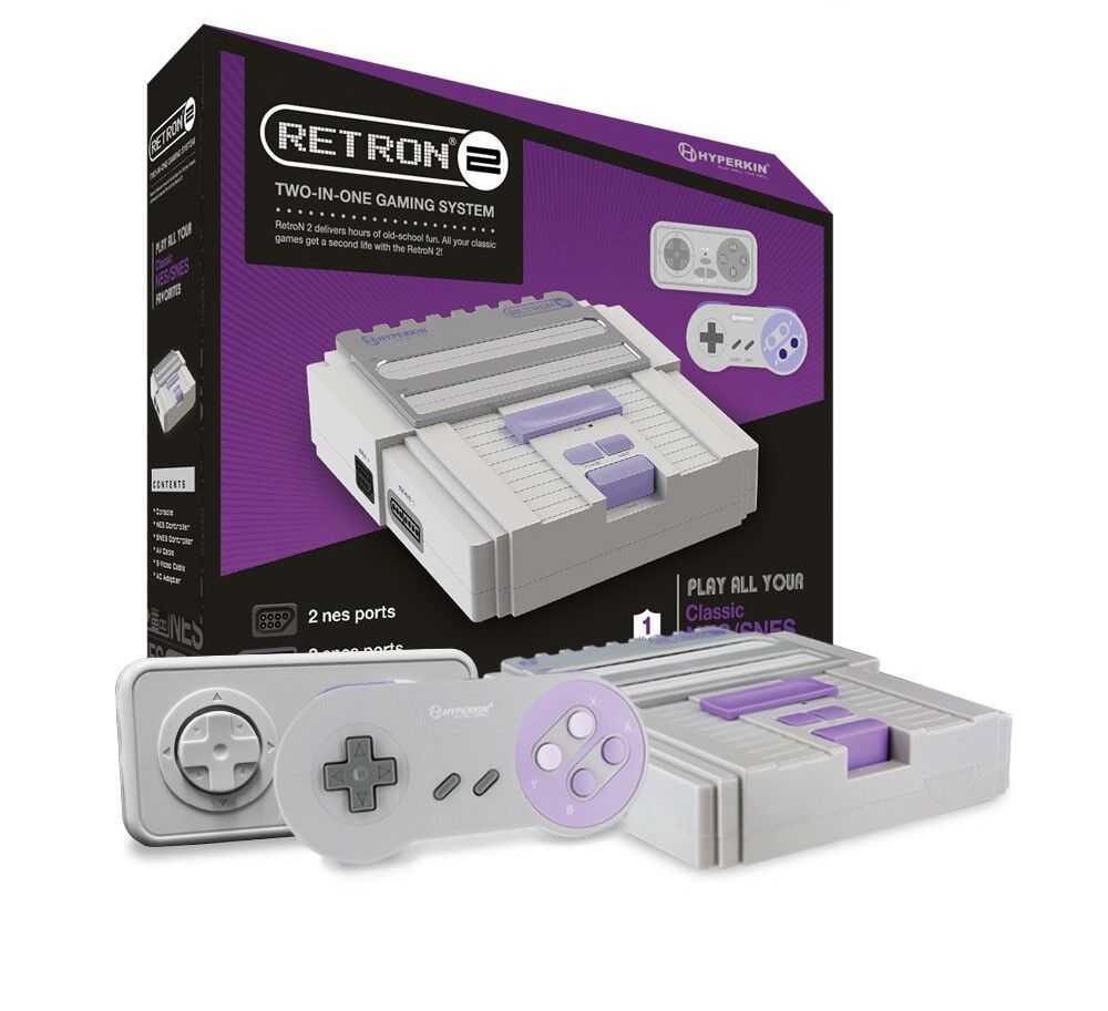 Hyperkin Retron 2 Gaming Console - Grey | | Buy Now | at Mighty Ape NZ