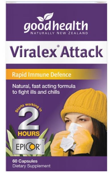 Buy Good Health Viralex Attack (60 Capsules) at Mighty Ape NZ