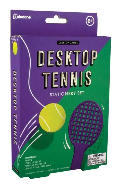 Buy Desk Tennis Stationery Set at Mighty Ape Australia