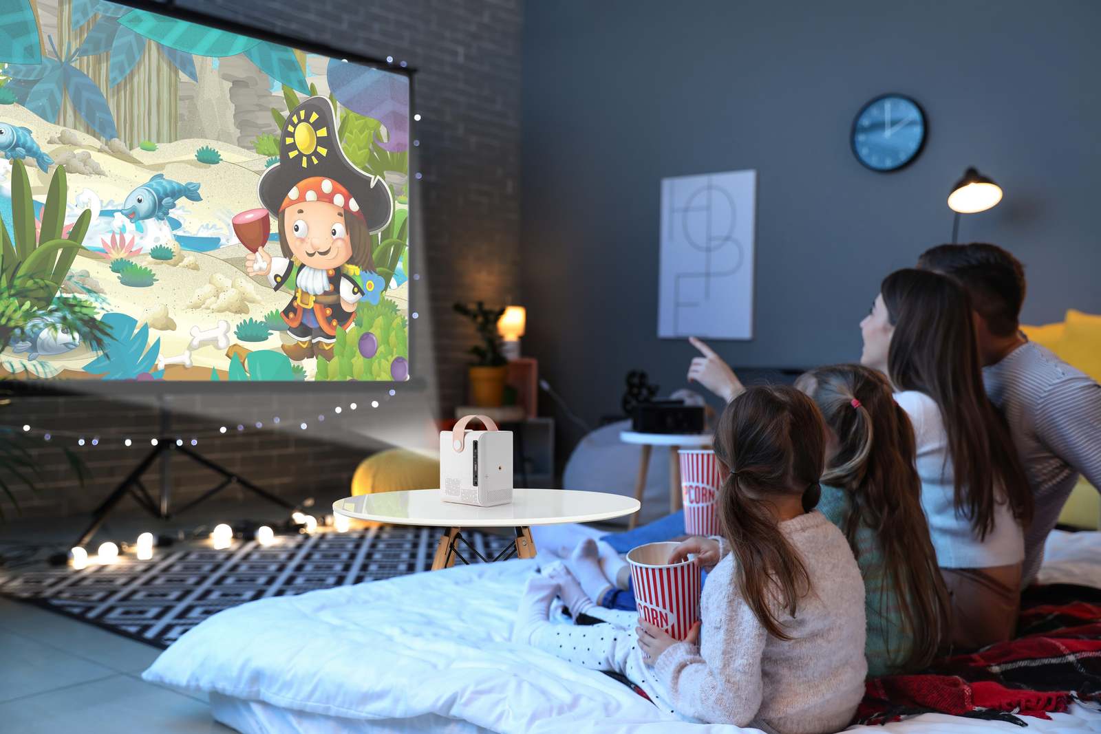 Kogan 2500 Lumens HD Wi-Fi Mini Projector (M600) | at Mighty Ape Australia