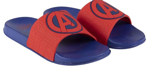 Avengers - Kids Jandals (Size: 34/35) | at Mighty Ape NZ