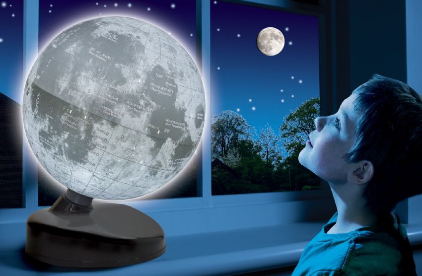 Buy Illuminated Moon Globe at Mighty Ape NZ
