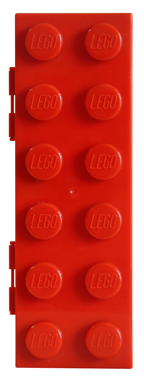 LEGO Stationery - Brick Shaped Pencil Case (Red) Images at Mighty Ape NZ
