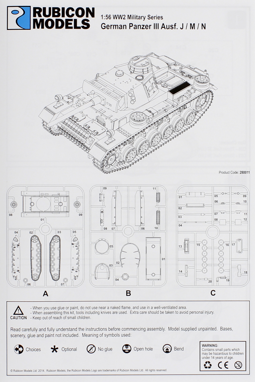 Rubicon 1/56 Panzer III Mid War | at Mighty Ape Australia