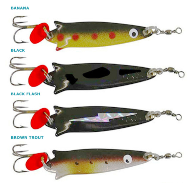 Buy Toby Lure Silver/Green 7g at Mighty Ape NZ