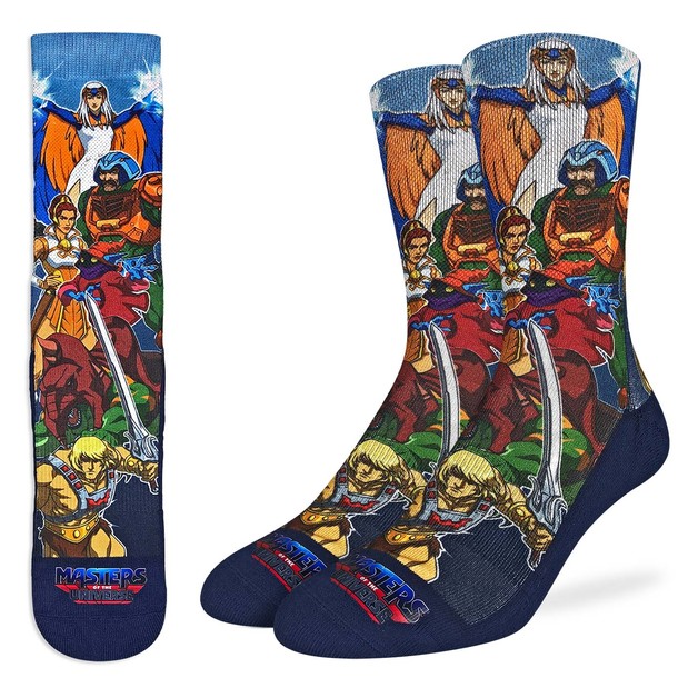 Good Luck Socks: Masters Of The Universe, Heroes Men's Socks (Size 8-13 ...