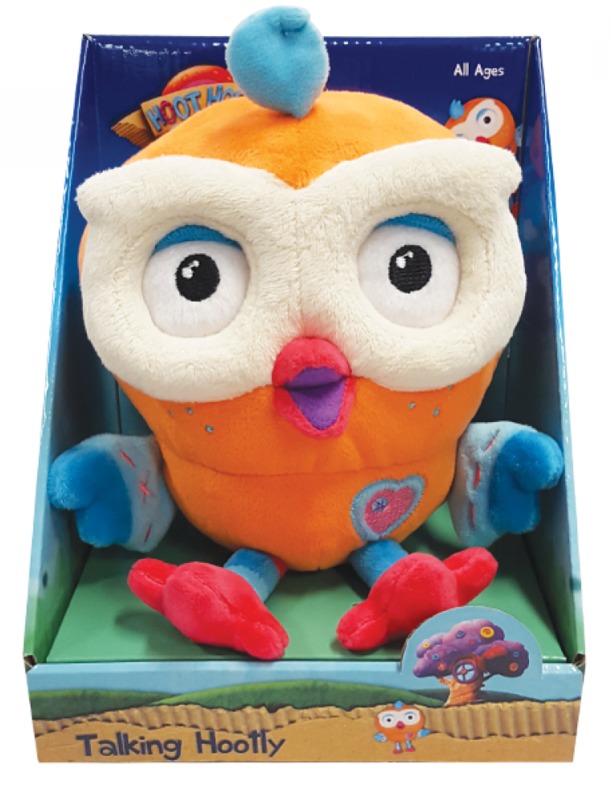 Buy Hoot Hoot Go - Talking Hootly Plush at Mighty Ape NZ