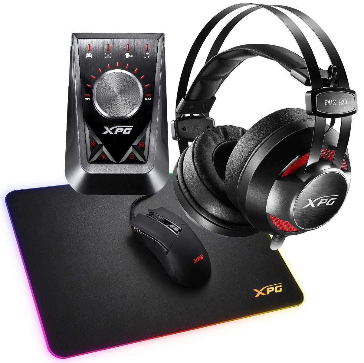 ADATA PUBG Combo - | XPG EMIX Gaming Headset | XPG SOLOX Gaming ...