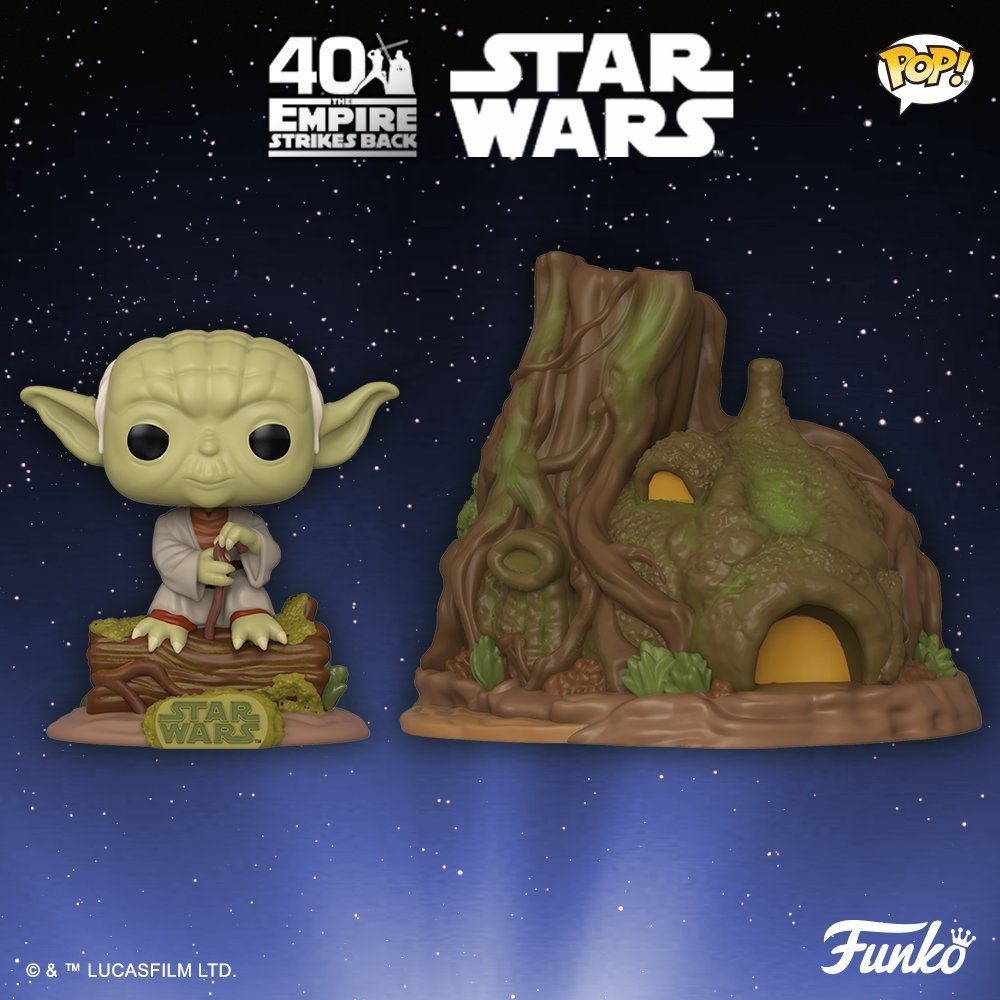 Yoda & Hut - Pop! Town | at Mighty Ape Australia