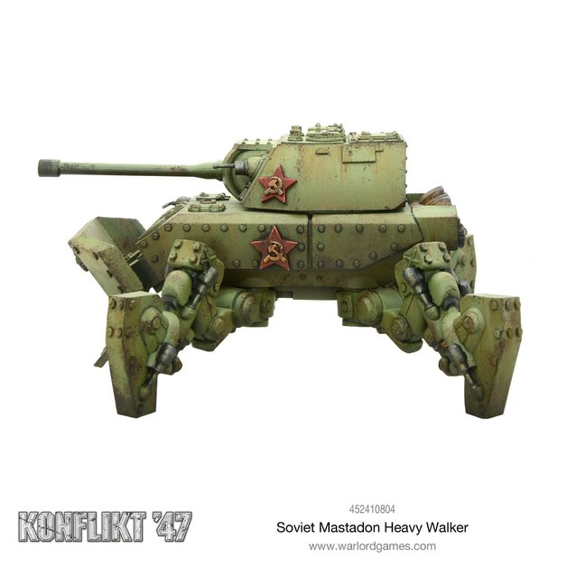 Konflikt 47: Soviet Mastodon Heavy Walker | at Mighty Ape NZ