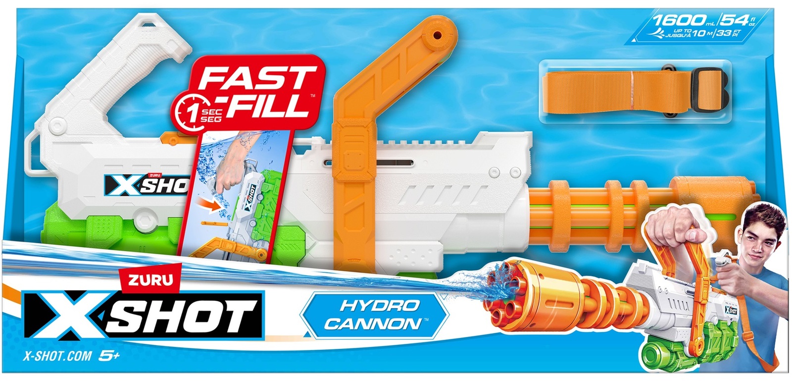Buy X-Shot - Fast-Fill Hydro Cannon at Mighty Ape NZ