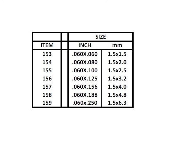 Evergreen Styrene Stripstyrene White 1.5X4.8 mm (9) | at Mighty Ape NZ
