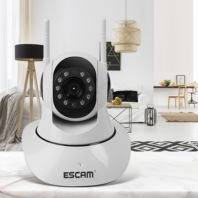 ESCAM Rotating Mini Wifi Home Security Camera | at Mighty Ape NZ
