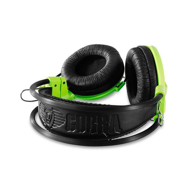 E-Blue Cobra Gaming Headset (Green) | PC | Buy Now | at Mighty Ape NZ