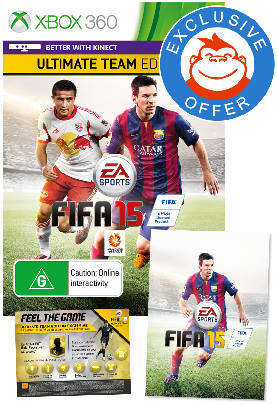 FIFA 15 ULTIMATE Team Edition | X360 | Buy Now | at Mighty Ape NZ
