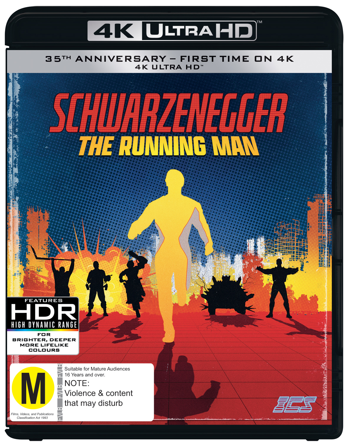 The Running Man (4K UHD) | UHD Blu-ray | Buy Now | at Mighty Ape NZ
