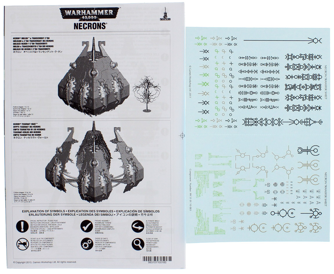 Warhammer 40K Necron Tesseract Vault Images at Mighty Ape Australia