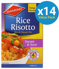 Diamond: Rice Risotto Sweet & Sour 200g (14 Pack) | at Mighty Ape NZ