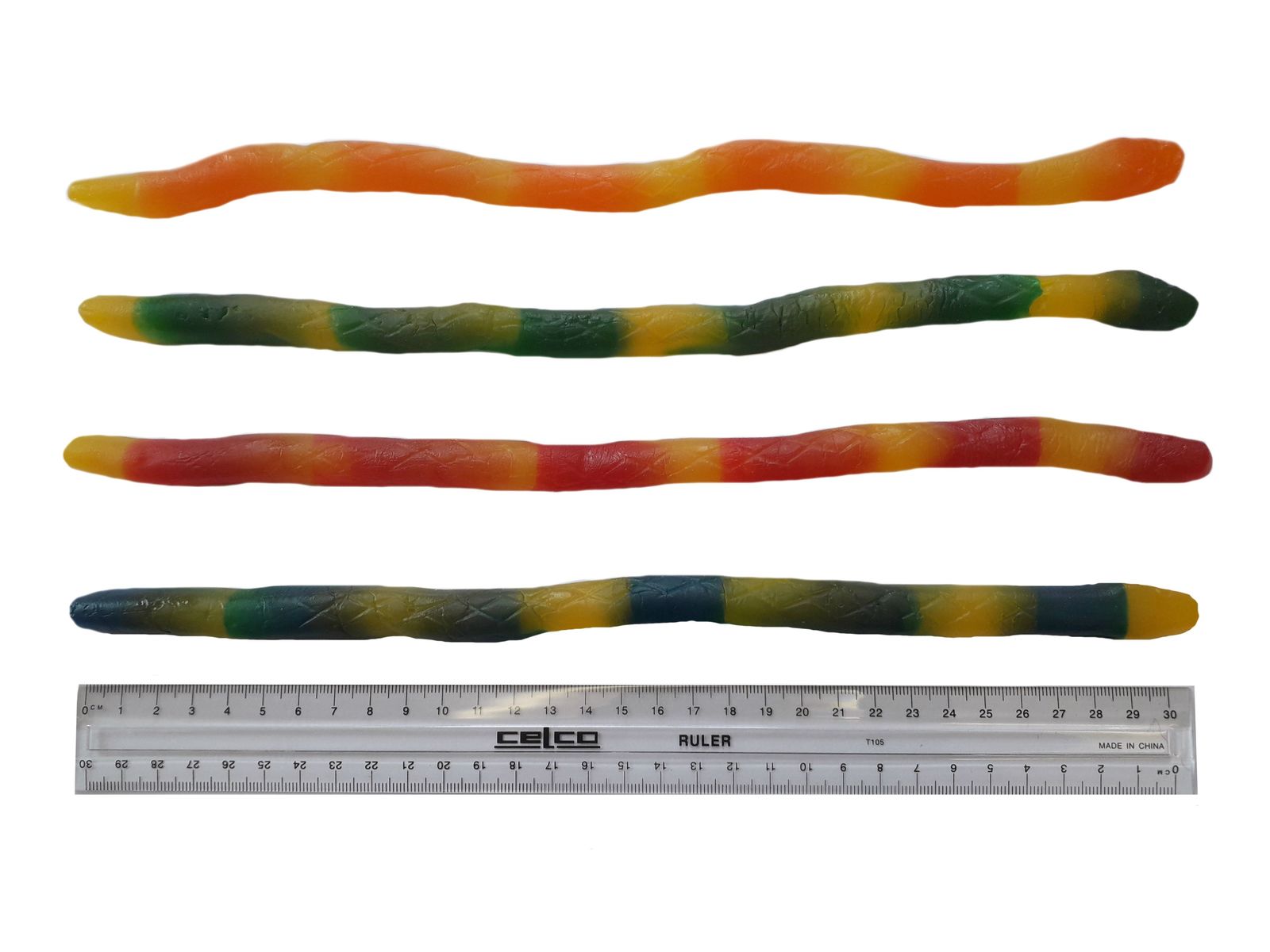 Rainbow Confectionery Mega Snakes Lollies Bulk Bag 1kg | at Mighty Ape NZ