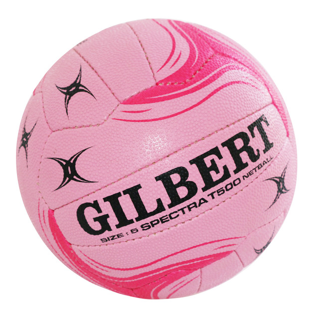 Buy Gilbert Spectra T500 Netball-Pink at Mighty Ape NZ