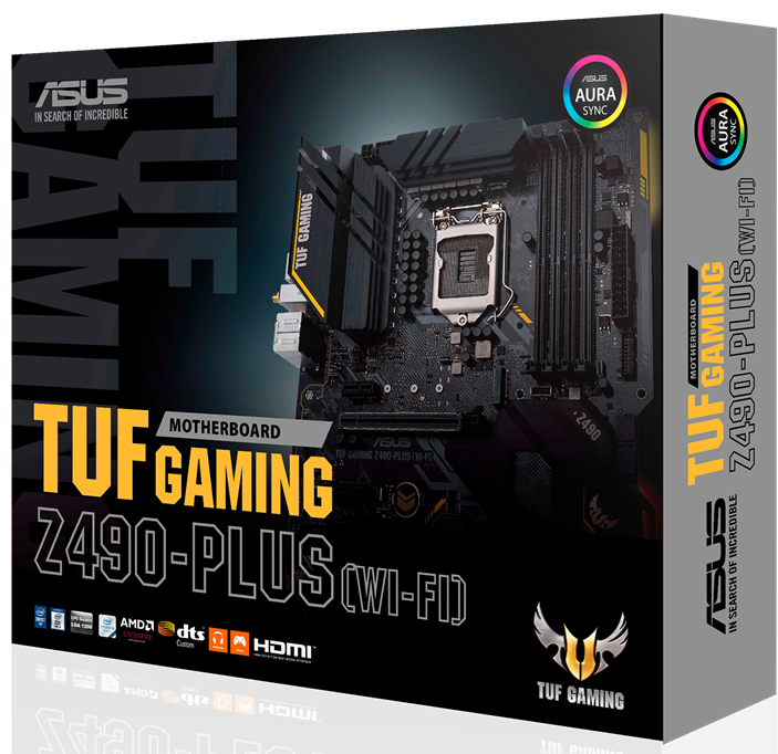 ASUS TUF Gaming Z490-Plus Wi-Fi Motherboard | at Mighty Ape NZ