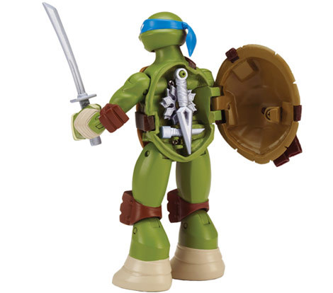 Buy TMNT Basic Action Figure Battle Shell - Leonardo at Mighty Ape NZ