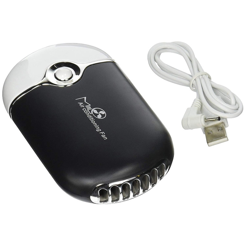 Portable Handheld Mini Air Conditioner USB Rechargeable Cooling Fan ...